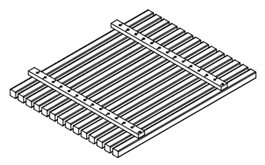 CoreBOO Air Mesh Slat Wall - Décor Acoustics