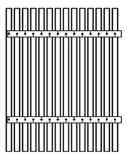 CoreBOO Air Mesh Slat Wall - Décor Acoustics