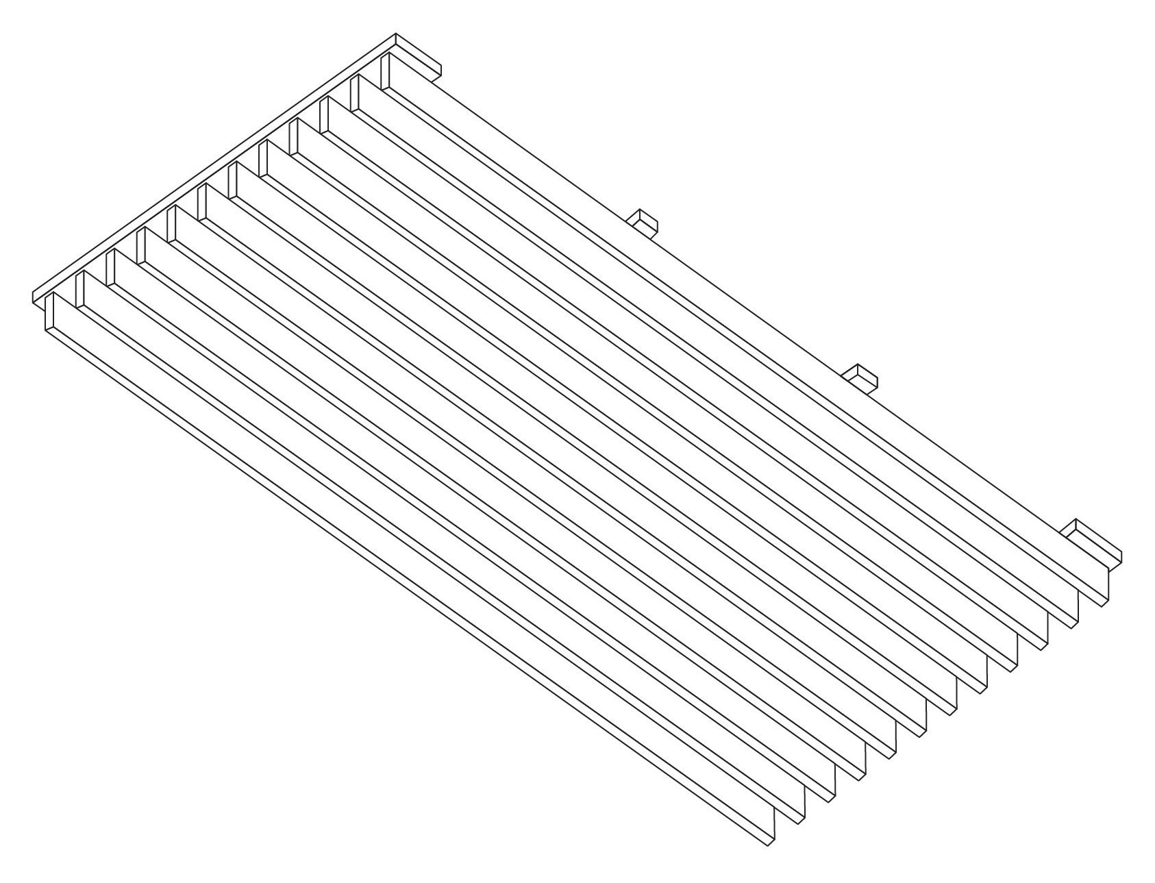 Bamboo Slats Panels | CoreBOO DROP-IN Slat Panels